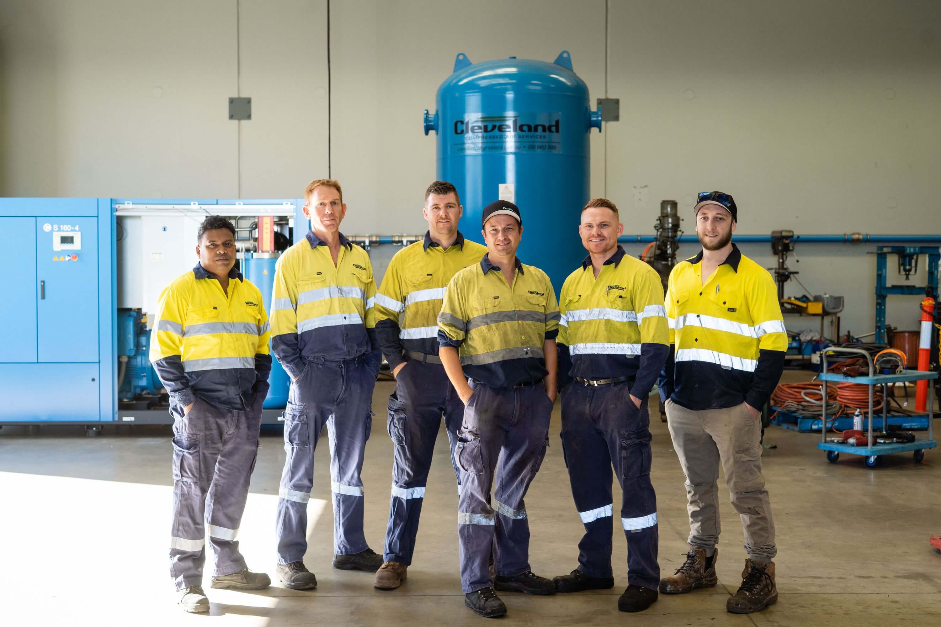 Contact Us | Cleveland Compressed Air Services • Australia