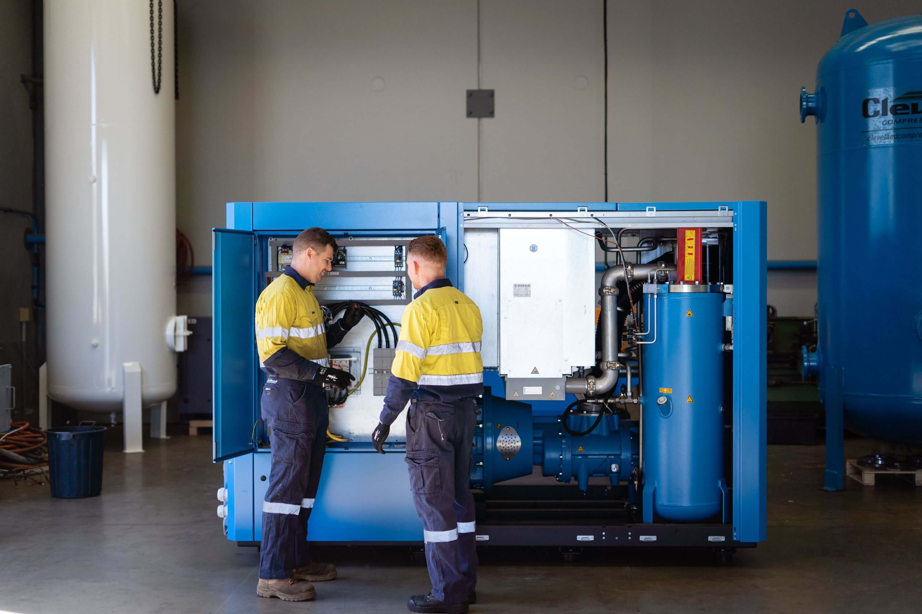 Cleveland Compressors: Air Compressors, Products & Servicing